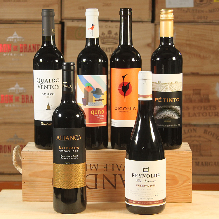 Perfect Portugal Red, Regional mix of our favorites, 6 wines, £60.00 ...